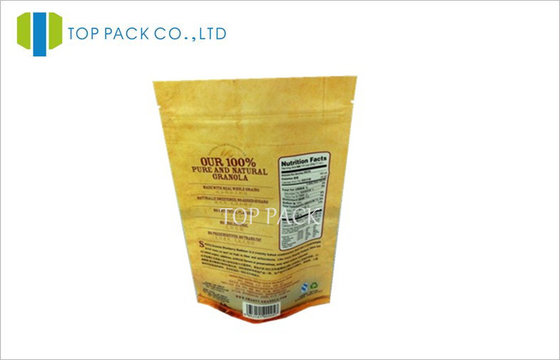 Candy Colorful Stand Up Food Pouches Custom Size / coffee packaging bags