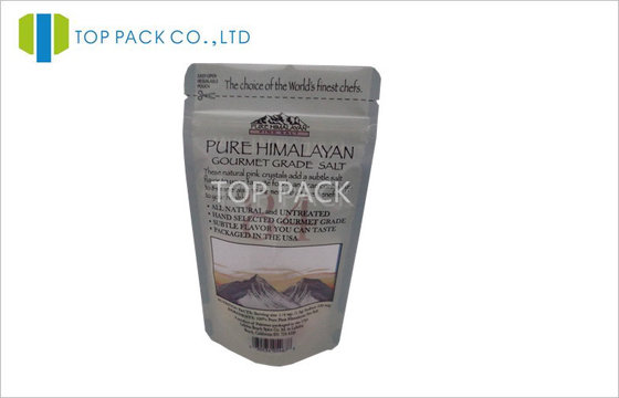 Filled Eco-friendly printed Plastic pouches PET / PE Bottom Gusset