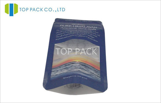 Filled Eco-friendly printed Plastic pouches PET / PE Bottom Gusset