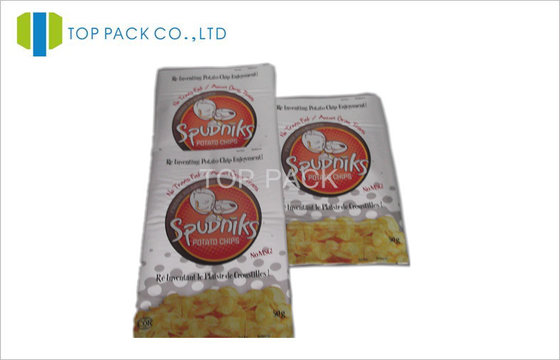 Hot Sealed Aluminum Foil Bags , Potato Chips aluminium foil pouches
