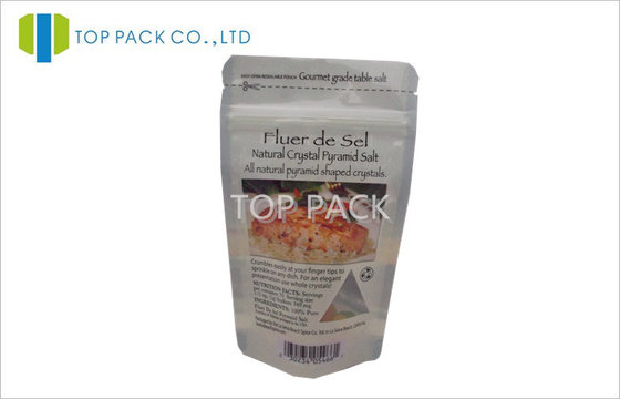 PET Printing Stand Up Food Pouches packaging Zipper Gravure Printing