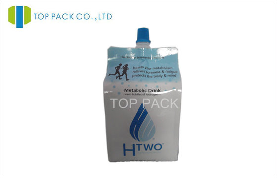 500 Gram White Stand Up Pouch With Spout / resealable stand up pouches