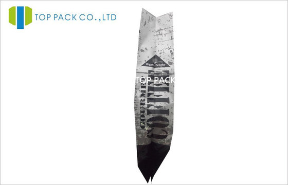 5LB Aluminum Foil Side Gusset Pouch Bags Matte White , Coffee Bean Bag