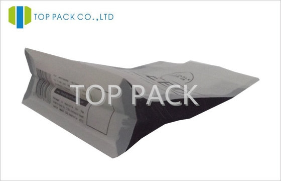 Laminated Stand Up gusseted reclosable bags Flat Bottom Zip Lock
