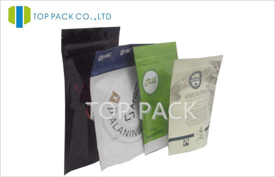 Aluminum Foil Stand Up Pouch Packaging Full Print for Food , Customized