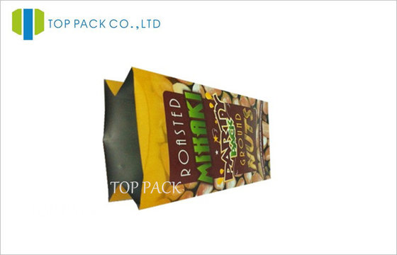 Aluminum Foil Side Gusset Bags packaging Plastic laminated for Dry Fruit