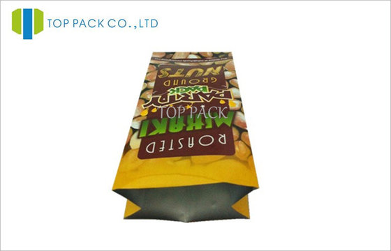 Aluminum Foil Side Gusset Bags packaging Plastic laminated for Dry Fruit