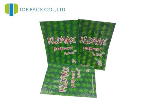 Klassic Klimax Herbal Incense Bags 10g Aluminum Foil with Green Printing