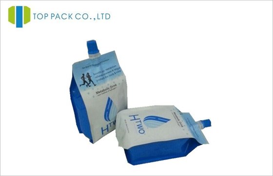 Side Gusset Stand Up Pouch Aluminum Foil With Spout for Juice Liquid