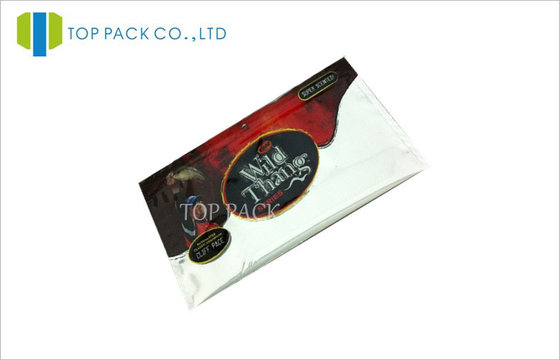 Zip lock Fishing Lure Packaging Bait Custom Logo Clear Front Foil Backed