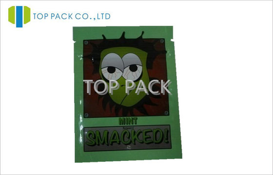 Gravure Printing Herbal Incense packaging Bags , 1g / 3g / 5g resealable foil bags