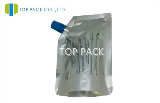 Aluminum Foil Stand Up Pouch With Spout , PET / AL / PE spout pouch packaging
