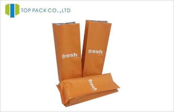 Quad Seal Gassing Valve Coffee Packaging Bags Environmental