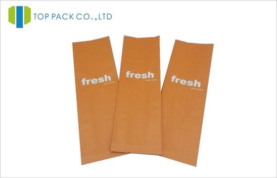 Quad Seal Gassing Valve Coffee Packaging Bags Environmental