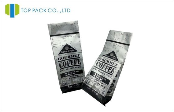 Printed Coffee Packaging Bags Degassing Valve with 250g 500g 1000g