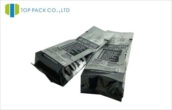 Printed Coffee Packaging Bags Degassing Valve with 250g 500g 1000g