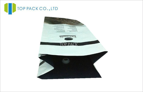 Nuts Coffee Beans Side Gusset Bags Aluminum Foil Barrier Plastic Printed