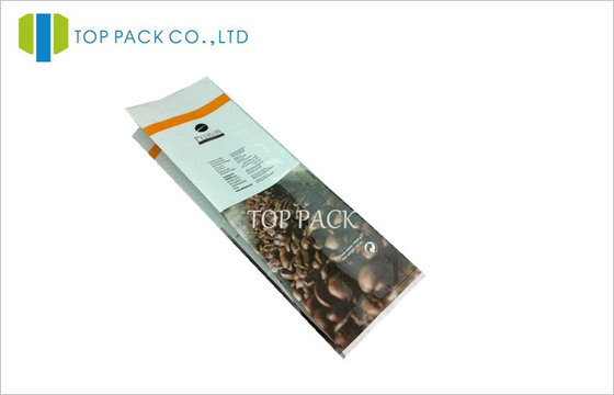 Nuts Coffee Beans Side Gusset Bags Aluminum Foil Barrier Plastic Printed