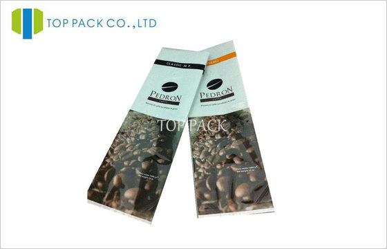 Nuts Coffee Beans Side Gusset Bags Aluminum Foil Barrier Plastic Printed