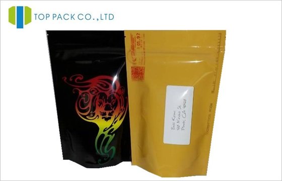 Customized Stand Up Pouch Packaging Resealable 250g Full Printed