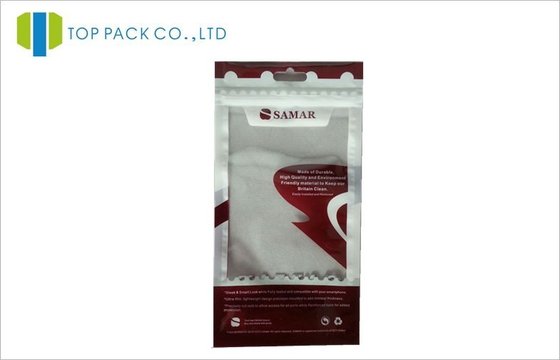 Phone Cable Printed Laminated Pouches Three Side Heat Sealed