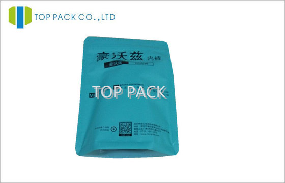 Moistureproof Stand Up Packaging Bags Foil Lamination For Underwear