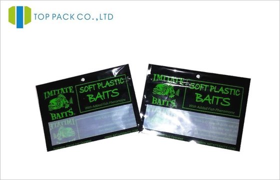 28g Plastic Fishing Lure Packaging Transparent Window , Eco-Friendly