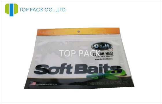 Gravure Printing Fishing Lure Packaging Pouch / Heat Seal Bags