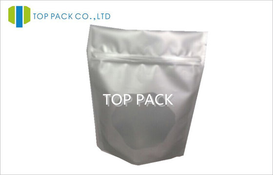 Matte finished  Stand Up Packaging Foil Lamination Without Printing Moistureproof