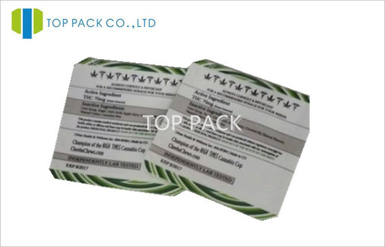 Heat Sealing Printed Laminated Pouches Green Food Grade , PET / BOPA / PE