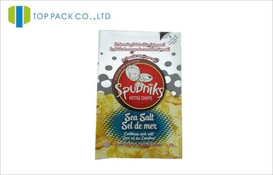 Potato Chips Aluminum Foil Bags Air Inflation Moisture Proof 50g 12C