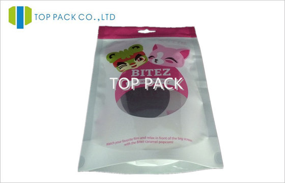Food Plastic Stand Up Pouches Environment , Aluminum Foil Bags