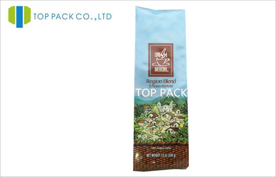 250g Coffee Side Gusset Bags Moistureproof Customized For Food