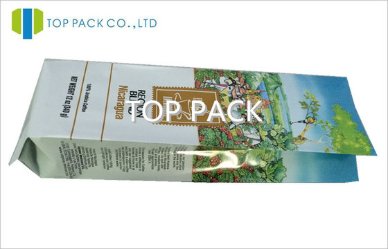 250g Coffee Side Gusset Bags Moistureproof Customized For Food