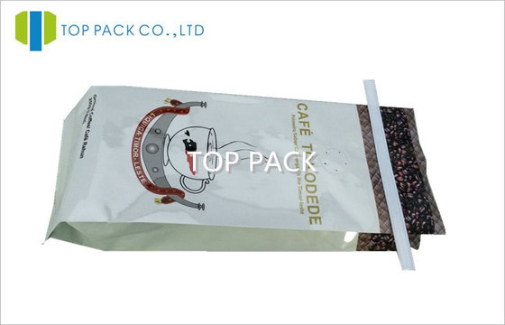 Packaging Side Gusset Pouch Aluminum Foil Lamination Valve Tin Tie