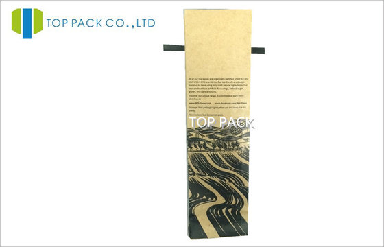 Foil Brown Kraft Paper Side Gusseted Bags Black Design Coffee Bean Tin Tie