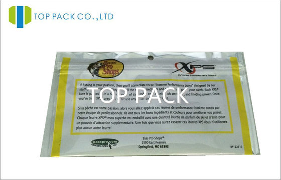 Waterproof Fishing Lure Packaging Clear Window Biodegradable 