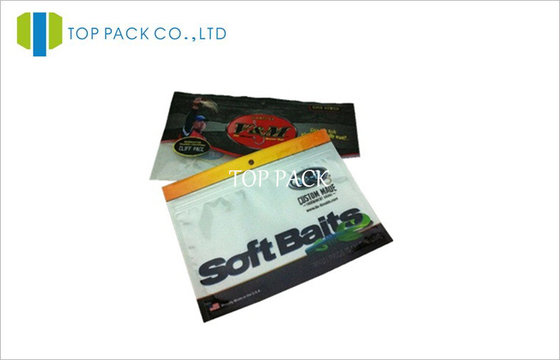 Biodegradable Printed Laminated Pouches Top Zipper Closed Bottom Open