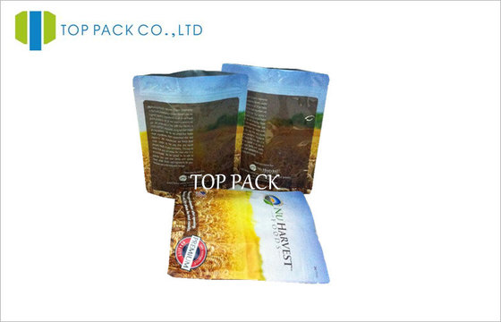 MOPP / PET Barrier Proof  Ziplock Stand Up Pouches For Health Food