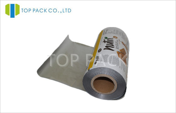 Food Grade Aluminum Foil Laminated Packaging Film For Packing Food / Snack