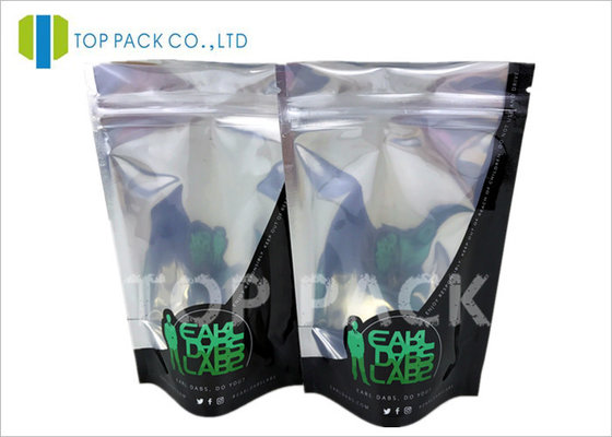 Resealable Back Foil Stand Up Bag ,  Accesories stand up packaging pouches