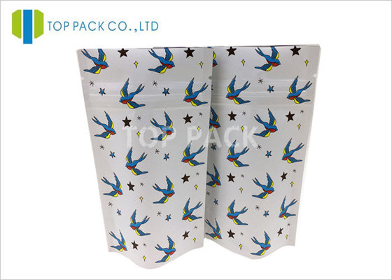 Matte Printing Stand Up Pouch Packaging , Zipper Foil food pouches packaging High Barrier