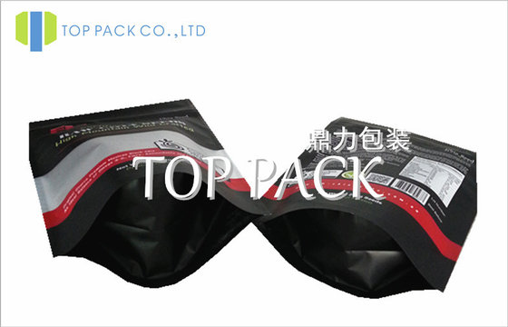 Aluminum Foil Stand Up Food Pouch Seeds With Window 250g 450g