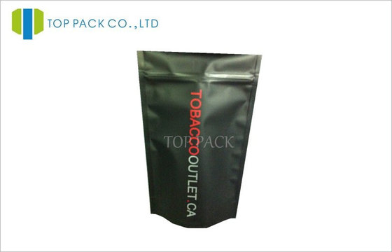Food Grade Ziplock Stand Up Pouches 2 Sides With Aluminum Foil