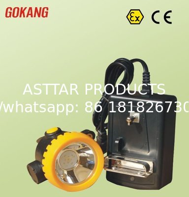 ATEX certified cordless mining headlight, underground mining helmet lamp