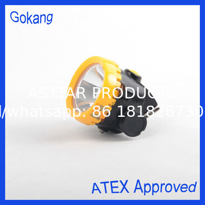ATEX certification miners cap lamp, cordless led mining headlamp and miners lamp for sale