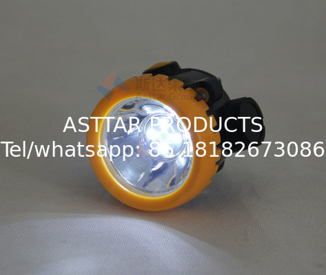 Underground rechargeable ABS mining headlamp, IP65 led miners cap lamp and hotsale led mining headlight