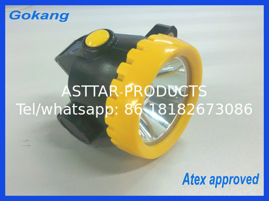 ATEX certification miners cap lamp, cordless led mining headlamp and miners lamp for sale