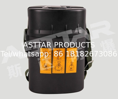 CE certification miners self rescuer, ABS material chemical mining self rescuer of best quality