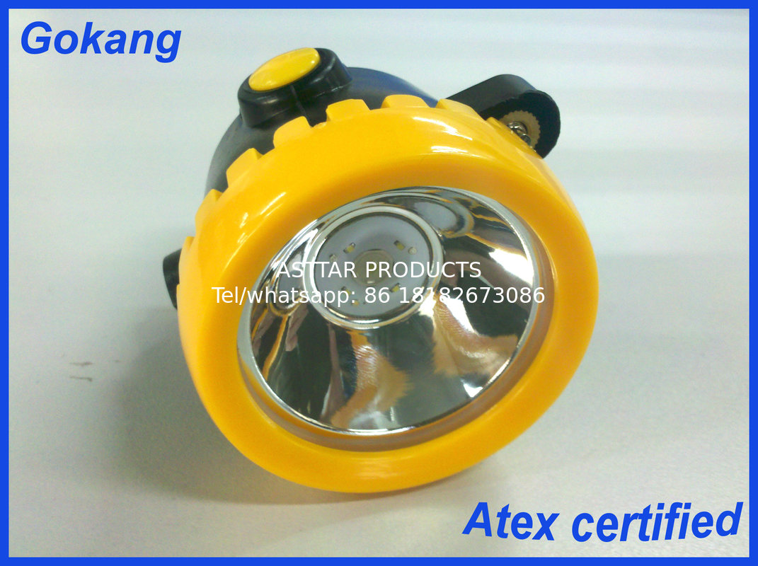 ATEX certification miners cap lamp, cordless led mining headlamp and miners lamp for sale